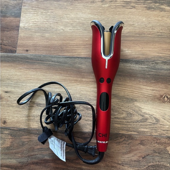 Hair | Red Automatic Hair Curler | Poshmark